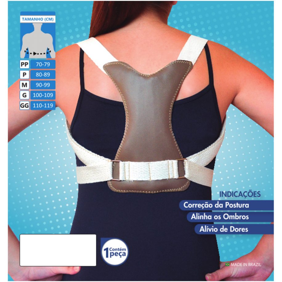 Corretor de Postura Regulável – Udine Ortopédicos